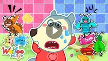 No Cockroaches! Wolfoo, Keep Your Room Clean! Nursery Rhymes & Kids ...